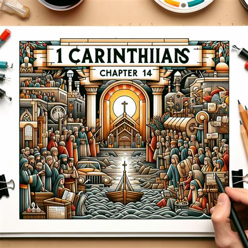 1 Corinthians Chapter 14 | The Bible - Simplified English Edition